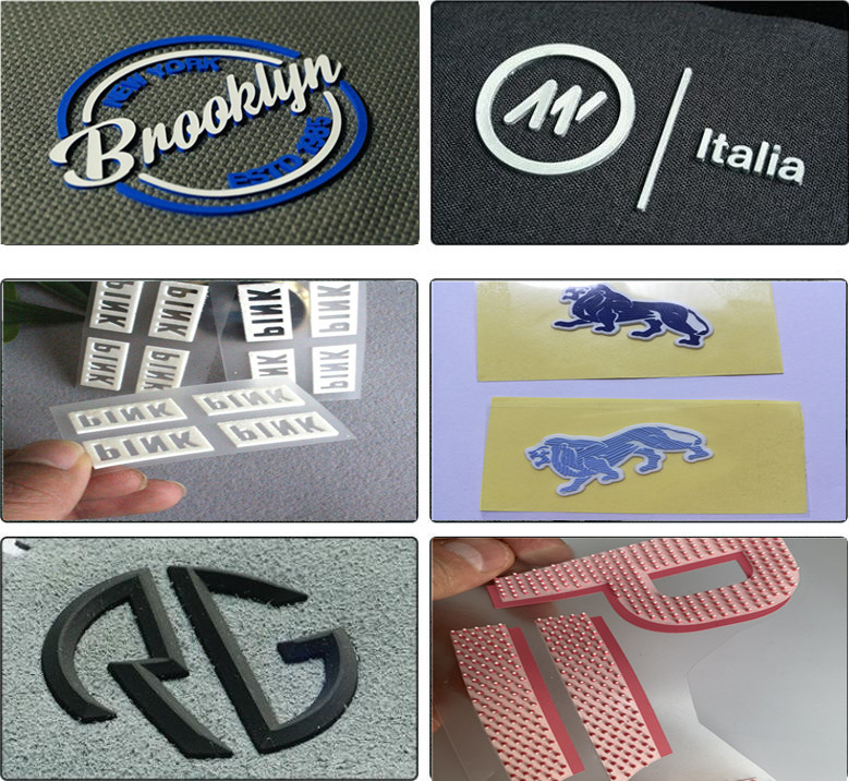 Silicone heat transfer label